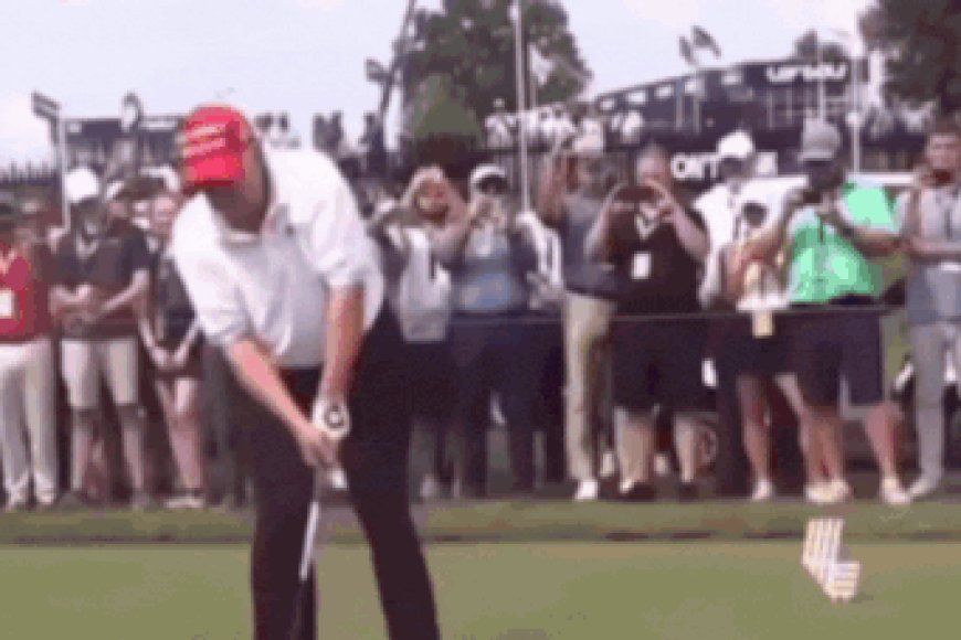 Watch: Donald Trump shares doctored video of him hitting Bruce ...